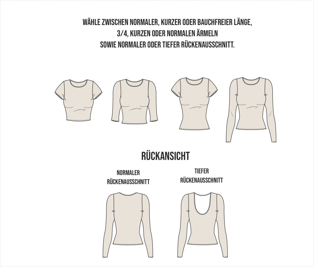 Schnittmuster by EvLi’s Needle mit Liebe entwickelt | EvLis Needle