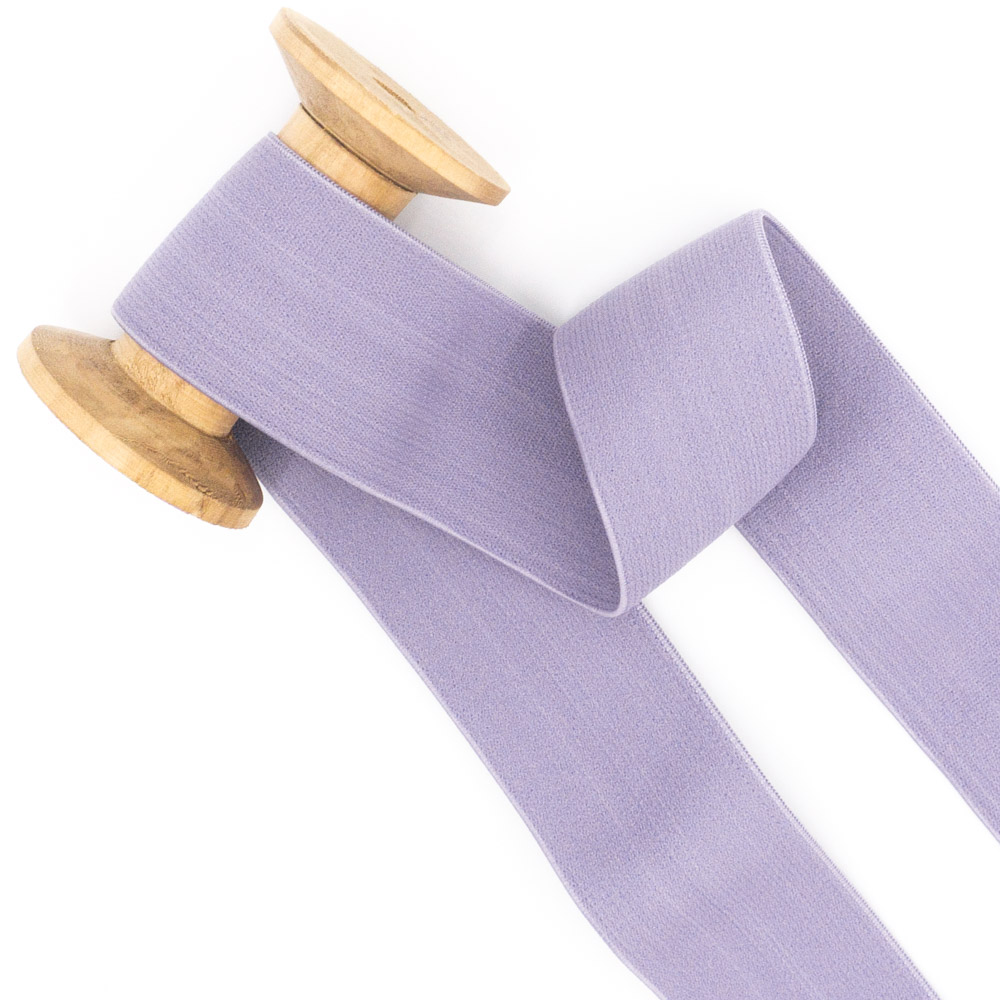 Gummiband 40mm SOFT beere - Gummibänder Meterware bei Evlis Needle kaufen