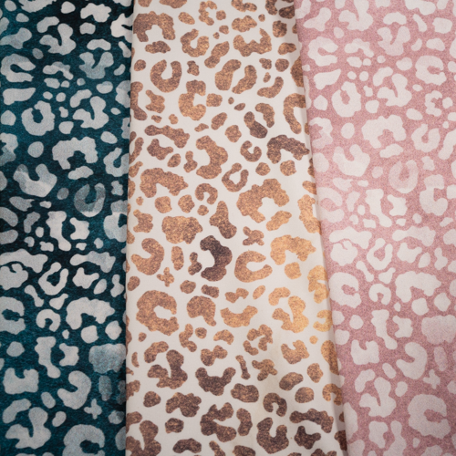 Performance Jersey Aquarell Leo beige - Stoffe bei Evlis Needle kaufen